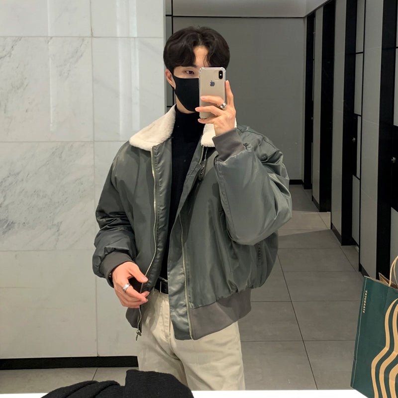 Bore Stand Color Jacket or2034 – 韓国メンズファッション通販 - ORUN